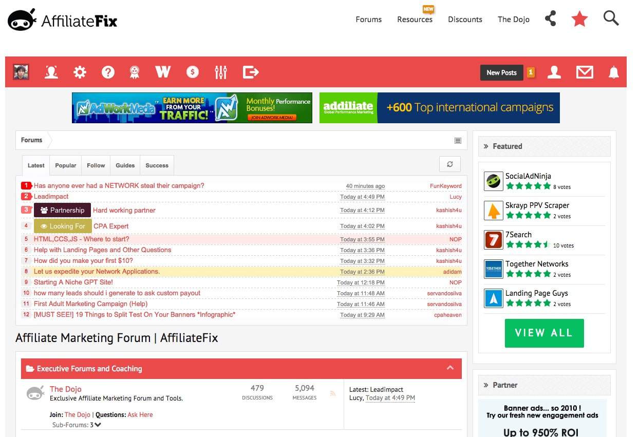 Best Affiliate Marketing Forums 2022