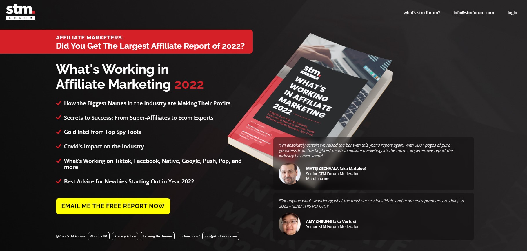 STM Forum reviews- The Biggest Affiliate Marketing Forum